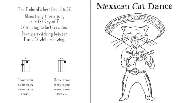 ukelele coloring pages